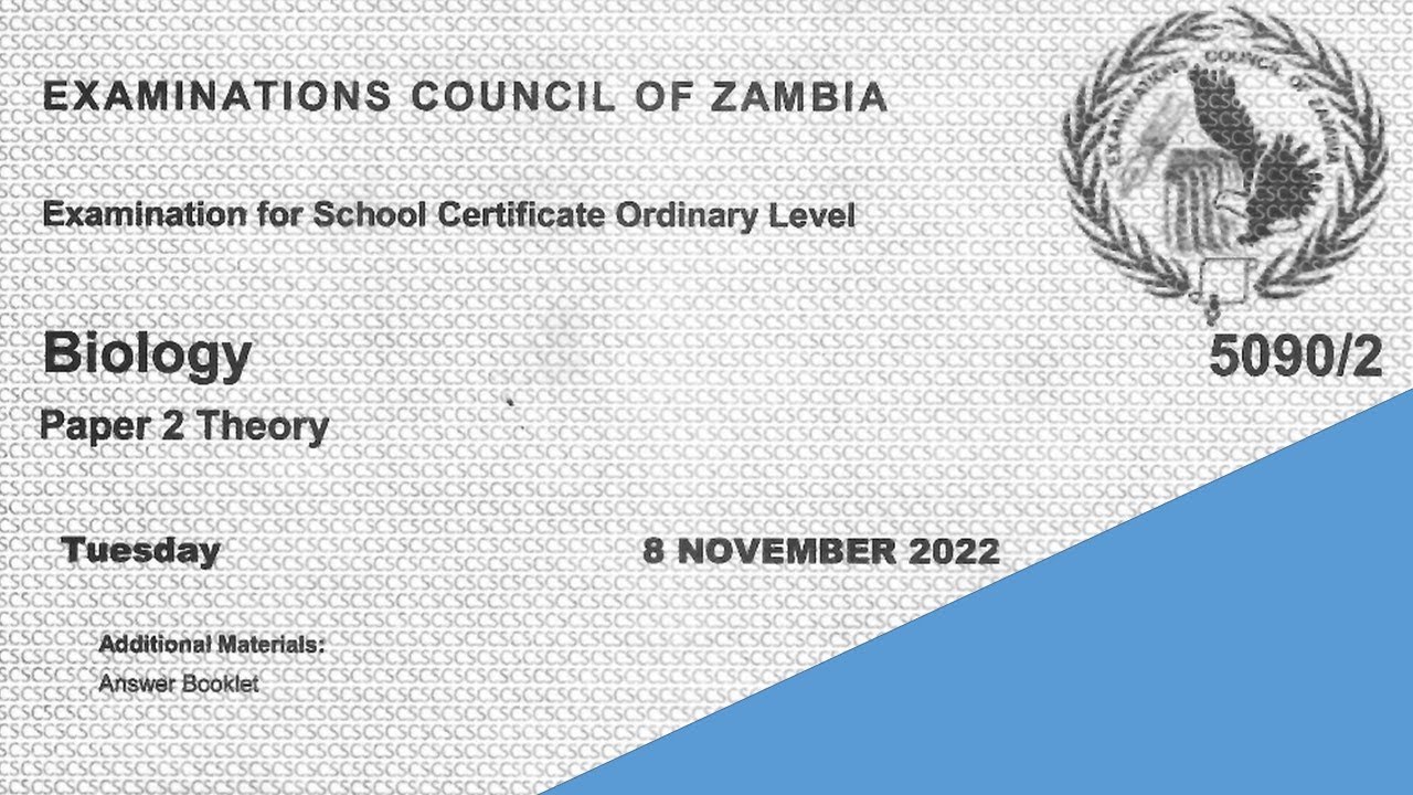 Biology paper 2 2022 - YouTube