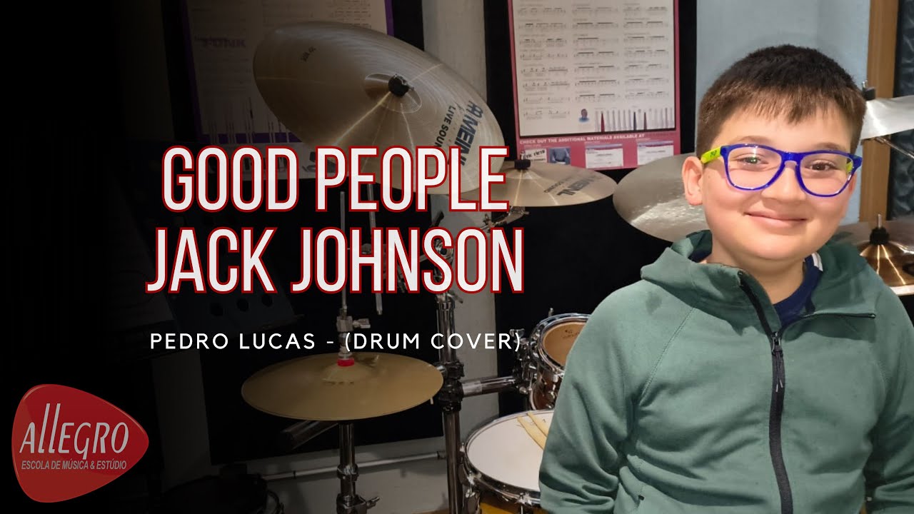 Pedro Lucas - Jack Johson - Good People (Drum Cover) - YouTube
