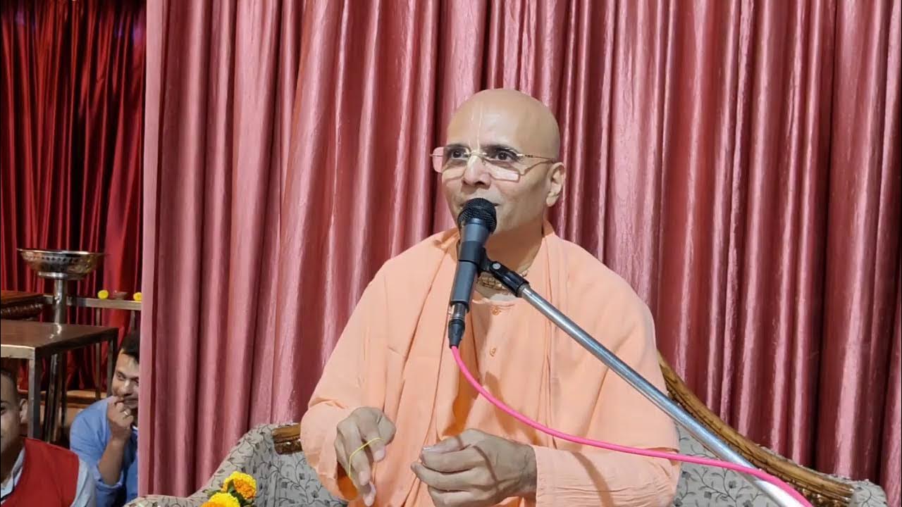 Sharad Purnima Class - HH Bhakti Rasamrita Swami - 17 Oct 2024 - YouTube
