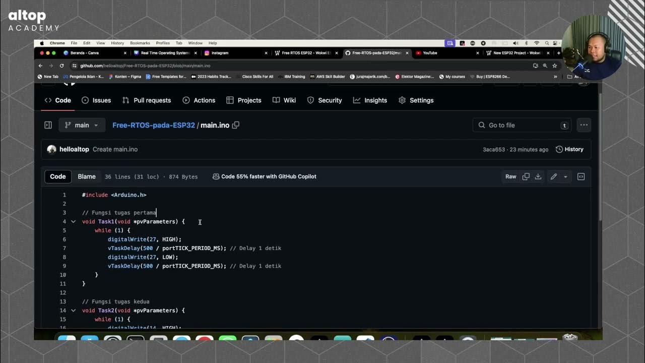 RTOS pada ESP32 - YouTube