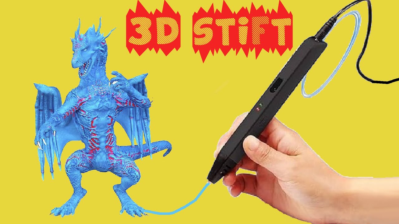 3 D Stift Test - Anleitung und Fazit - YouTube
