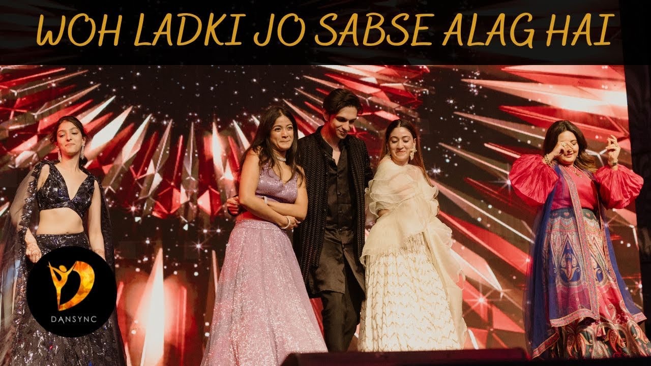 WOH LADKI JO SABSE ALAG HAI DANCE PERFORMANCE | BADSHAH | GROOM WEDDING ...