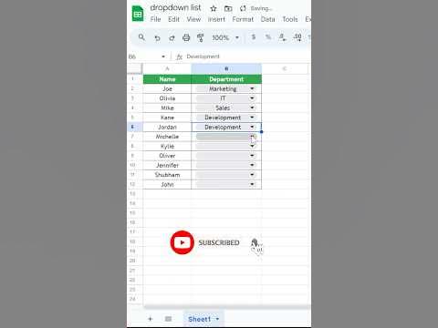 How to add Drop down list in Excel? ( In 20 Seconds) | Data Validation trick #shorts #excel ...