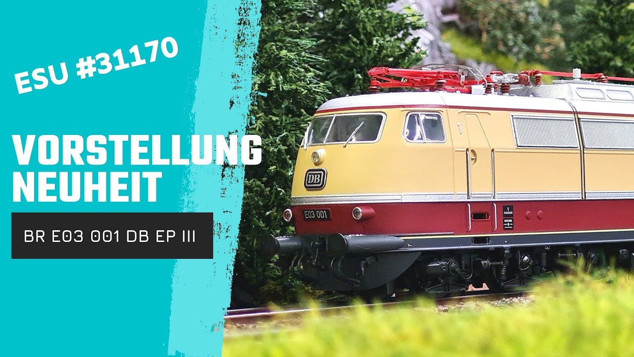 BR E03 / 103.1 DB Ep III TEE ESU #31170 - YouTube