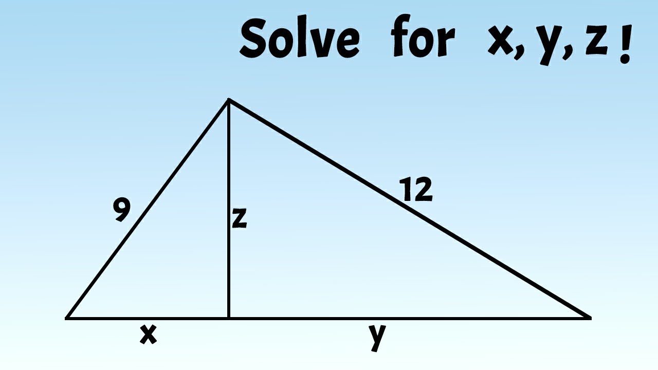 What Is The Value Of X Y Z YouTube