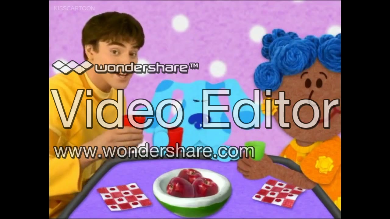 Blue's Clues Promo Thank You For Coming Over Miss Marigold - YouTube