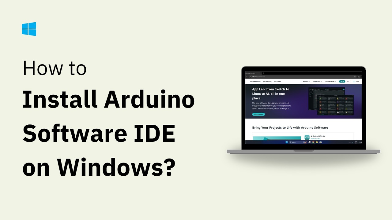 How To Install Arduino Software IDE On PC or Laptop - Full Guide - YouTube