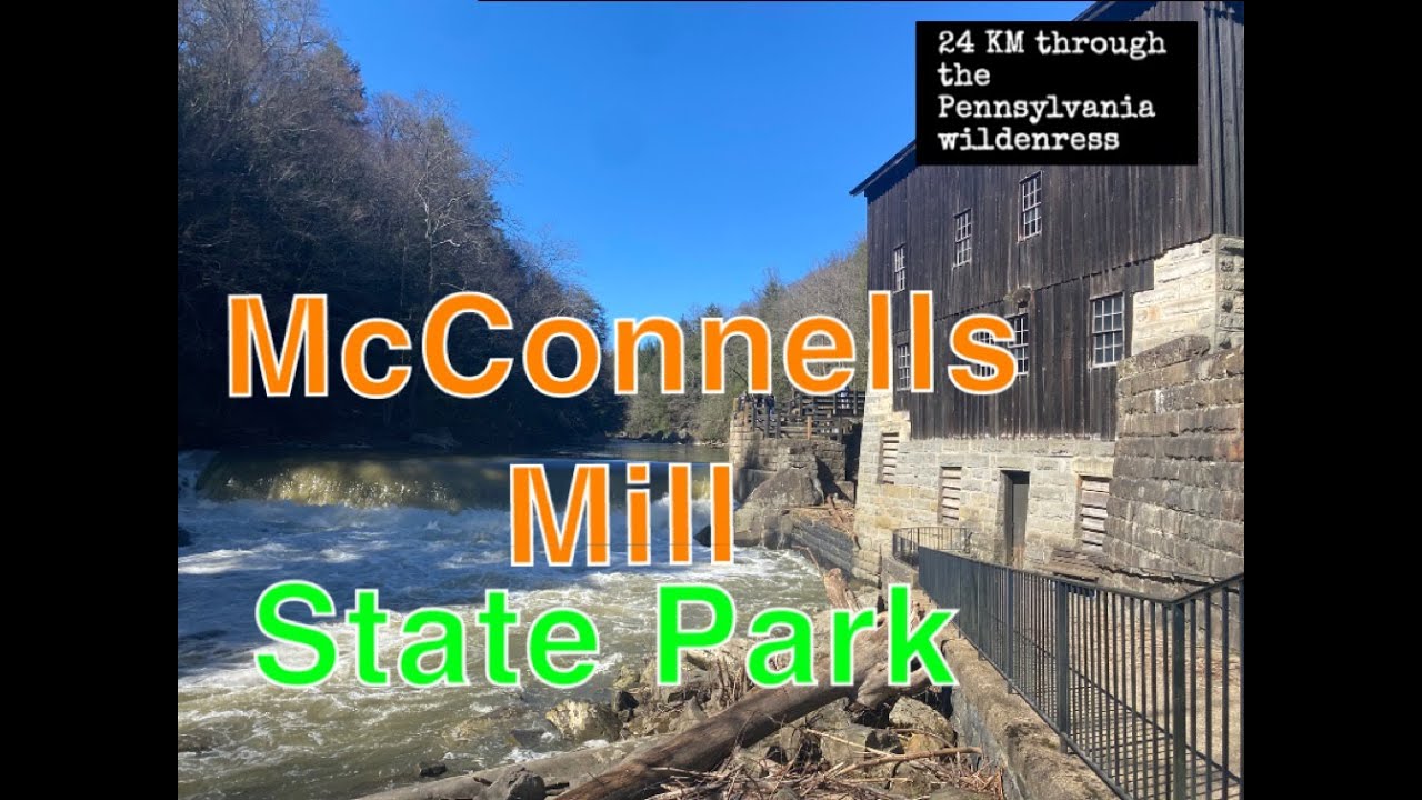 Hiking McConnells Mill State Park: 24KM Slippery Rock Gorge Trail - YouTube