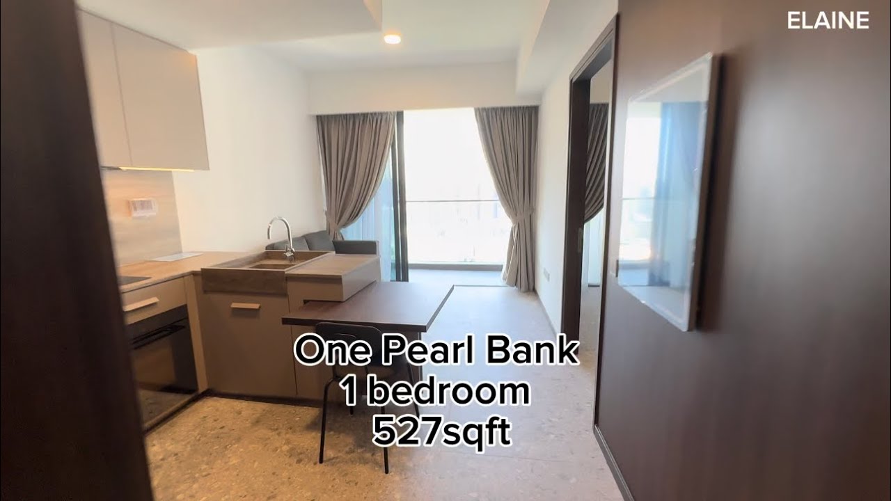 One Pearl Bank 1 bedroom 527sqft high floor - YouTube
