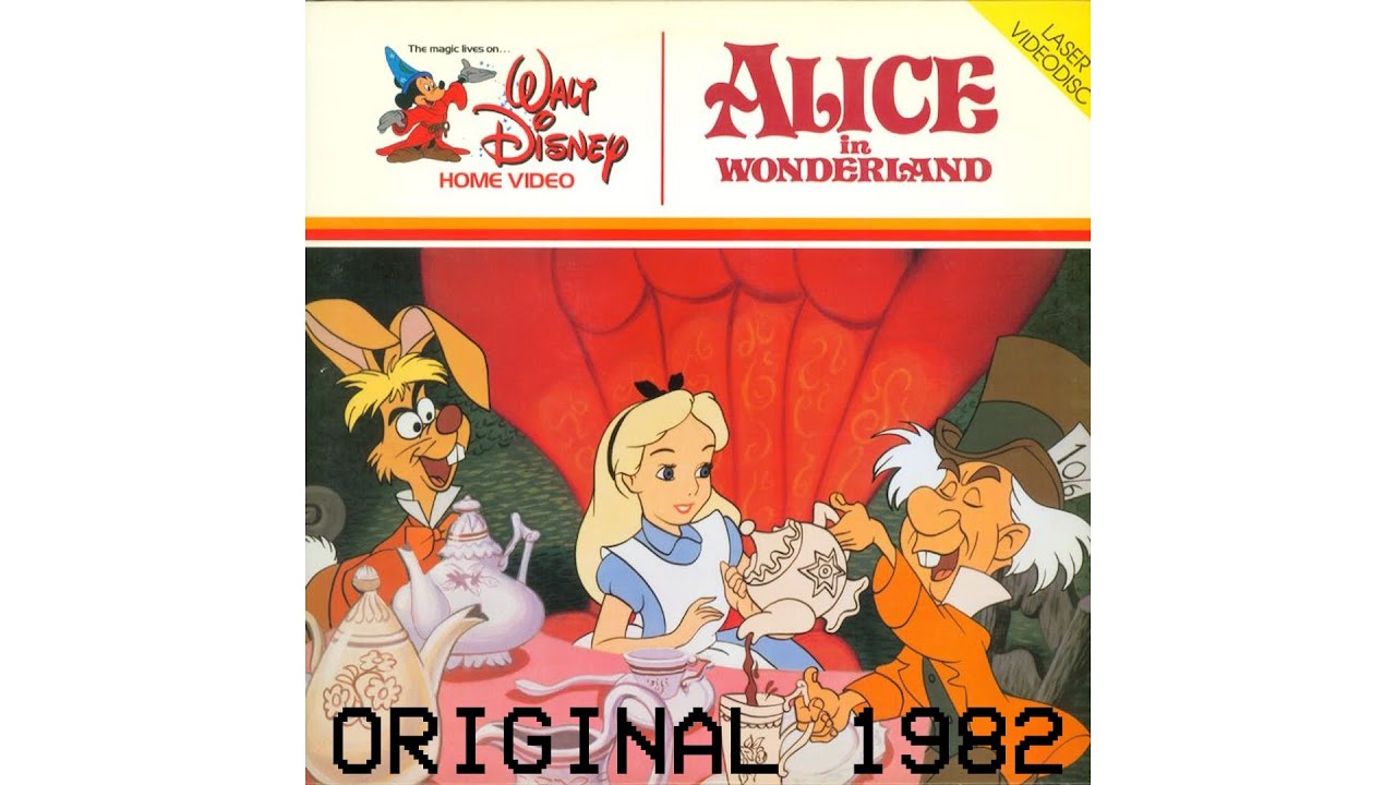Opening to Alice in Wonderland (US Laserdisc, 1982) - YouTube