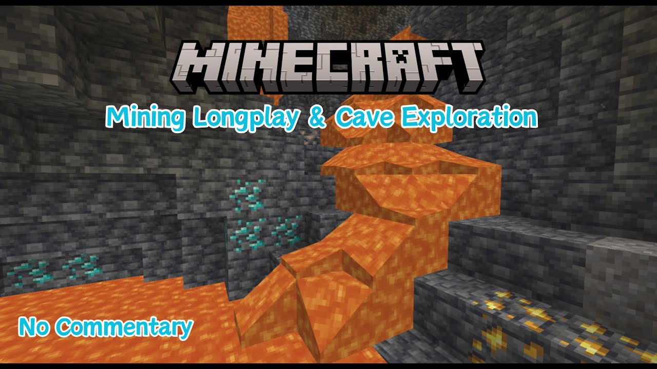 Minecraft Longplay Mining - Relaxing Mining, Looking for Diamonds - No ...