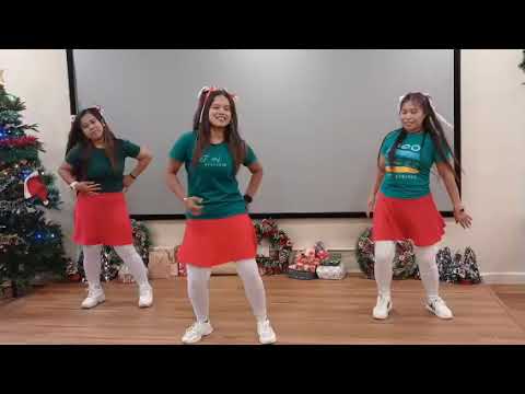 Christmas party 2024  Zomba Dancen by manis dancer mapopo Tkw Singapore 2024