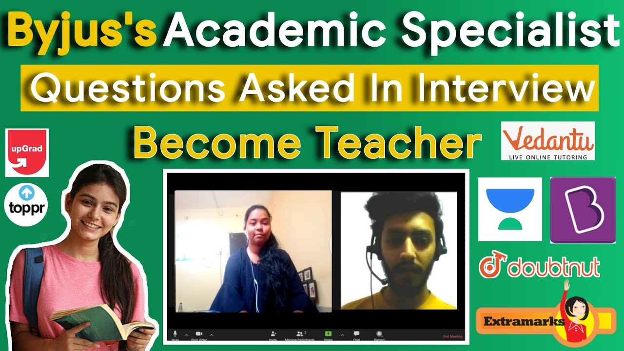Byjus Academic Specialist Interview, Question asked in Byjus Academic ...