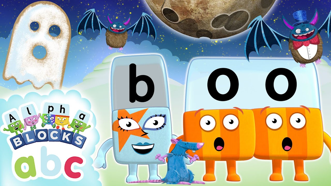 @officialalphablocks - Halloween Words 👻🦇🎃 | Learn to Read | #Halloween ...
