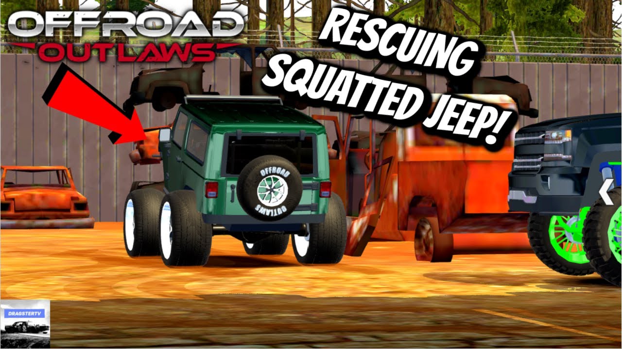 Offroad Outlaws - RESCUING SQUATTED JEEP FROM JUNK YARD! - YouTube