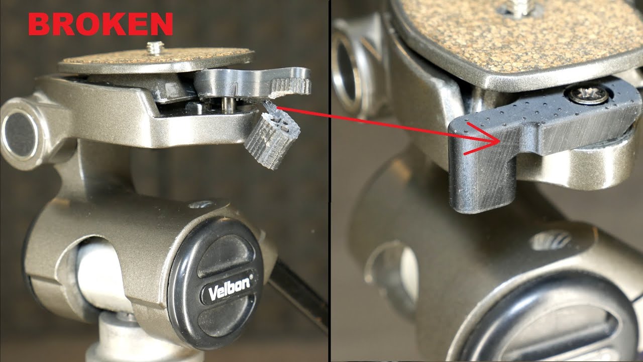 How to Repair Velbon tripod Lever DIY - YouTube