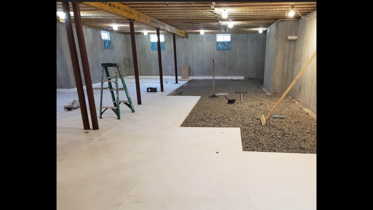 Basement Subslab Insulation - YouTube