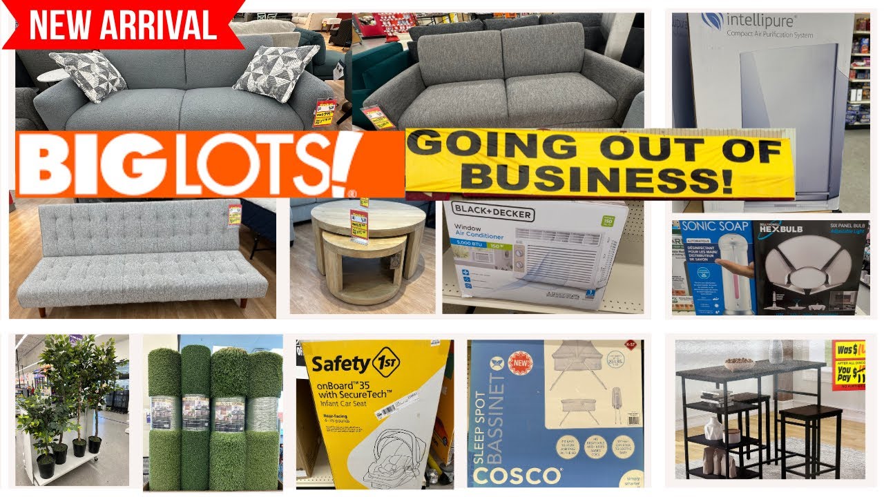 Inside A Dying Big Lots Store With Mysterious New Inventory - YouTube