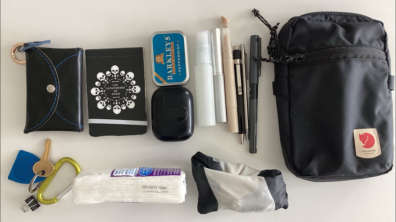 Fjallraven High Coast Pocket minimalist EDC + hack - YouTube