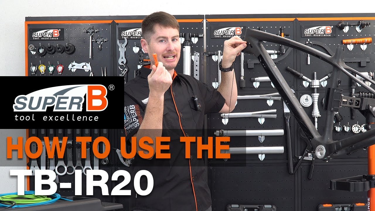How to Use the TB-IR20 Internal cable routing tool - YouTube