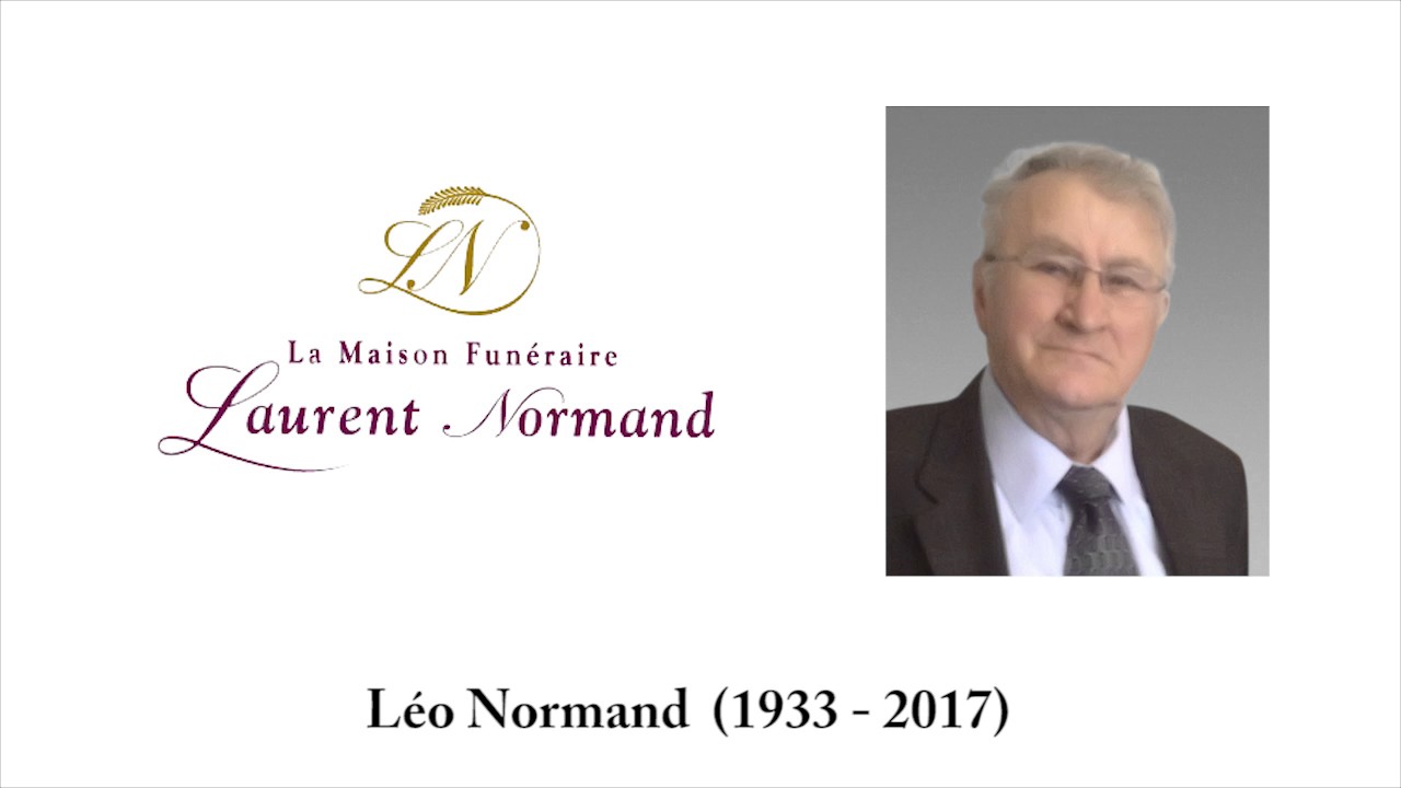Léo Normand (1933 - 2017) - YouTube