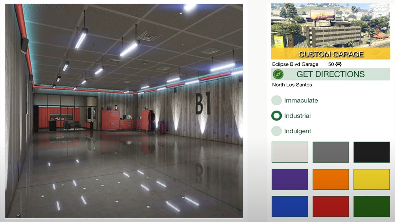 GTA Online - Eclipse Blvd Garage - YouTube