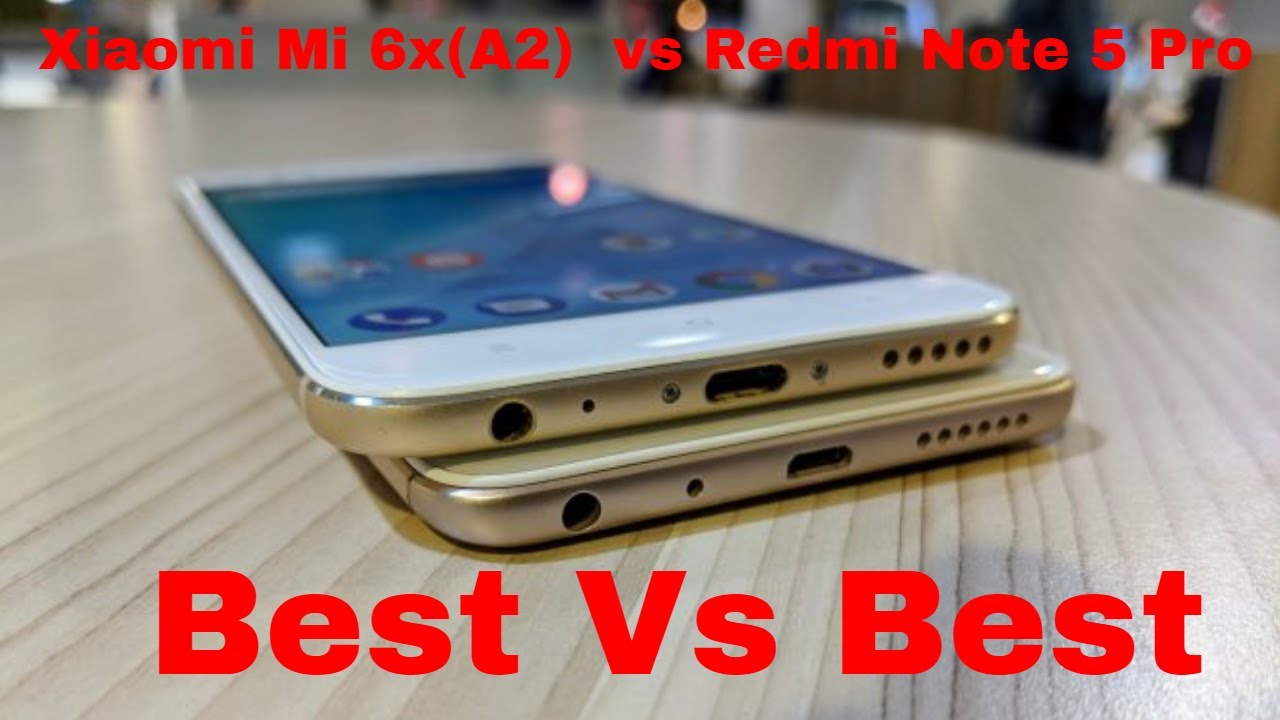 Xiaomi Mi A2 (Mi 6X) vs Redmi note 5 pro [Camera quality review] - YouTube