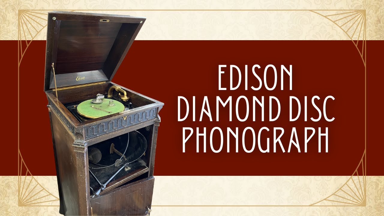 Radio & Victrola | Edison Diamond Disc Phonograph - After - YouTube