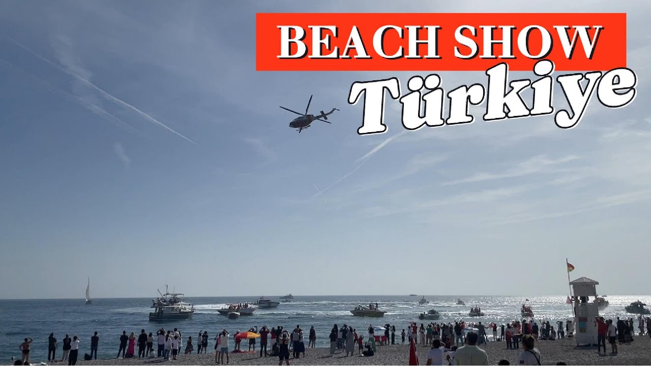 I stopped my walk for a Beach Show: The Air and Sea Spectacle - YouTube