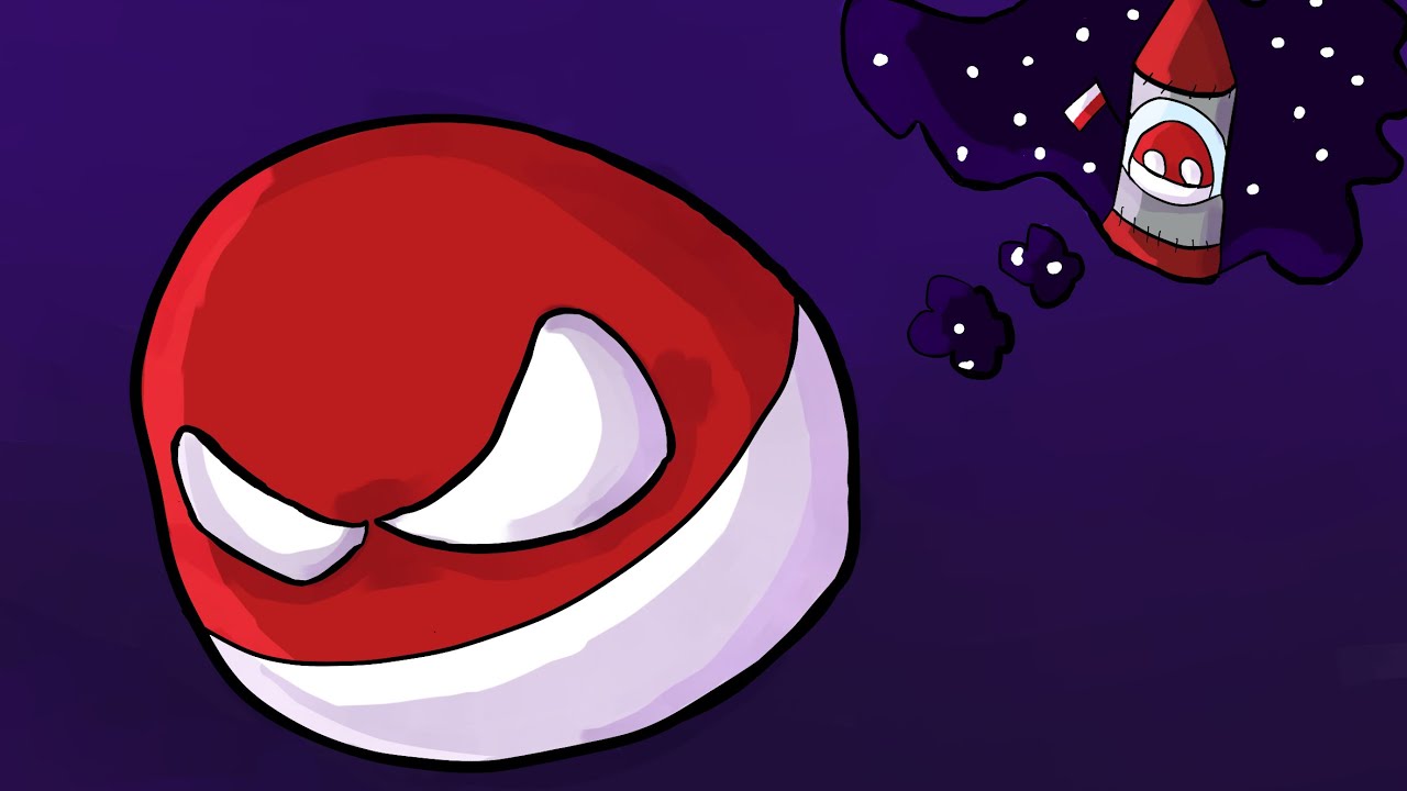 POLANDBALL HAS A MESSAGE…. (he wants to go to space) - YouTube