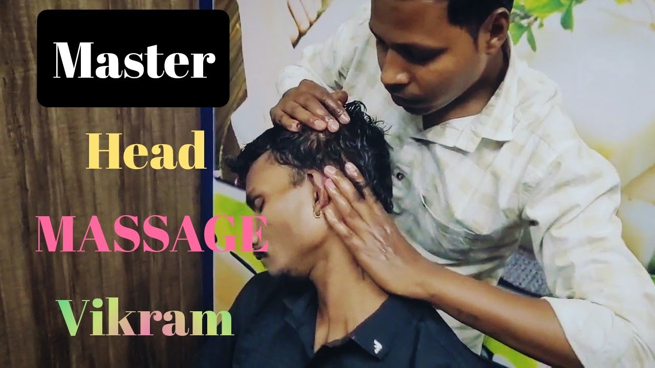 Master cracker got cool head relaxation by asmr massage in 43* hot ...