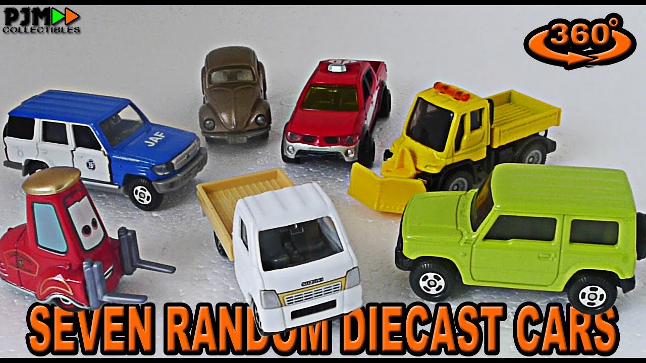 7 Random Diecast Cars【 Nº3】Tomica - YouTube
