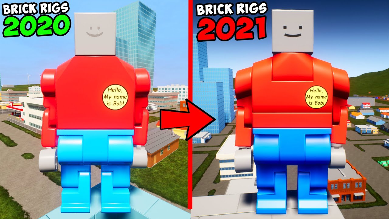 BRICK RIGS GLOBAL UPDATE 2021! Bugs, New Bob, New Huge Map, Inventory ...