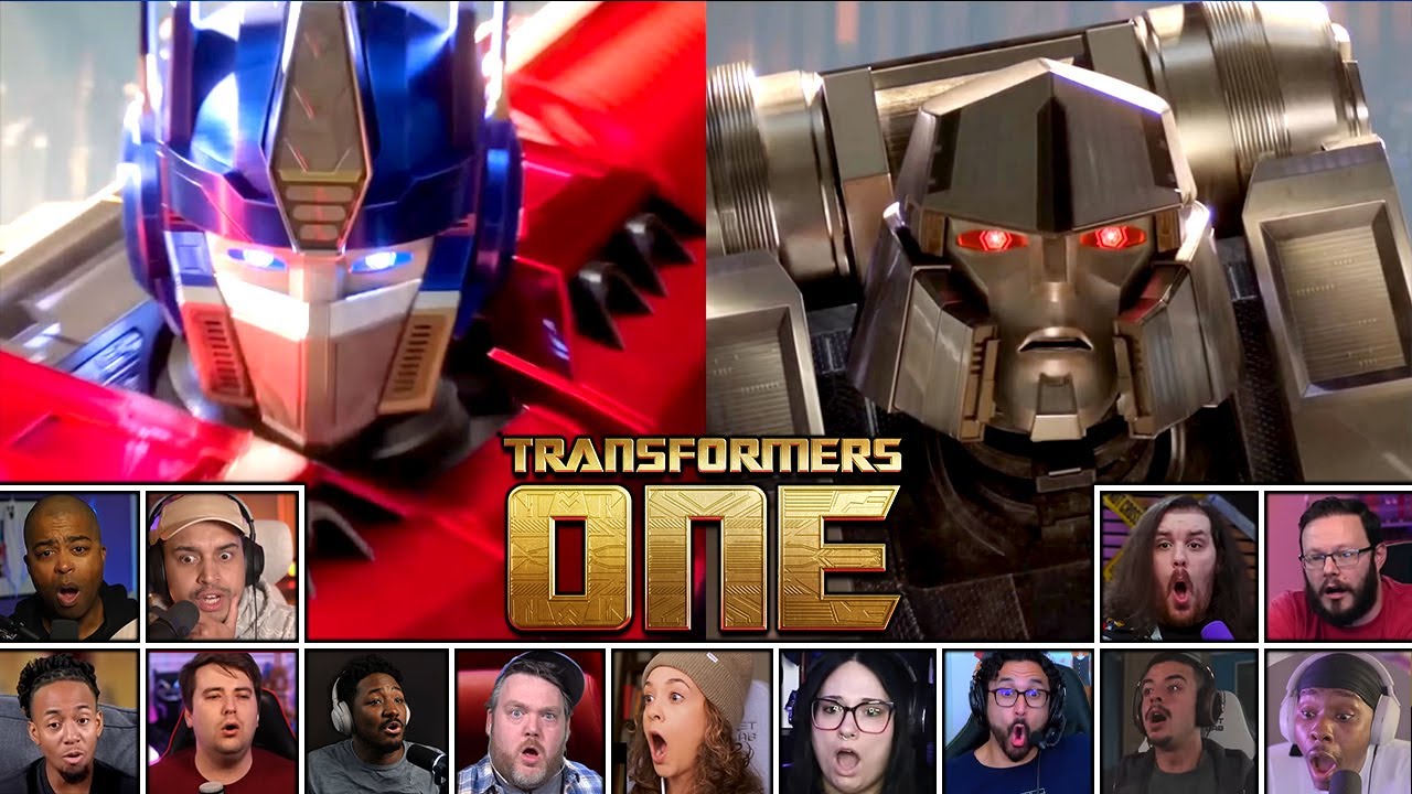 TOP "OPTIMUS & MEGATRON RISE" SCENE REACTIONS ! *TRANSFORMERS ONE*(2024 ...