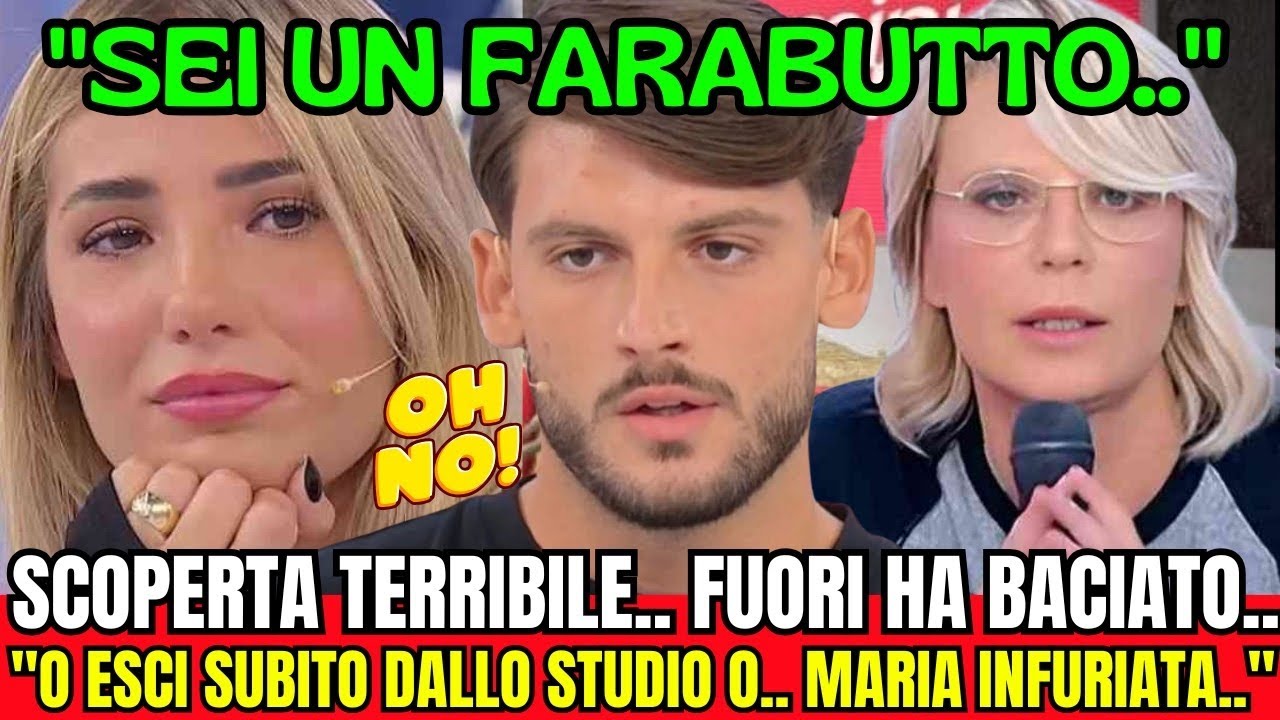 UOMINI E DONNE - SCOPERTA TERRIBILE PER LUI.. MARIA SU TUTTE LE FURIE ...