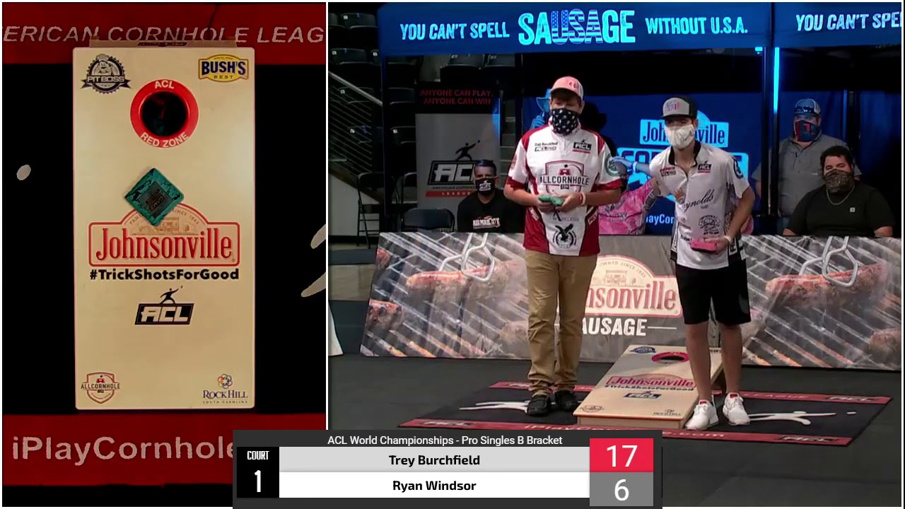 Ryan Windsor and Trey Burchfield Double 4 Bagger Cornhole - YouTube