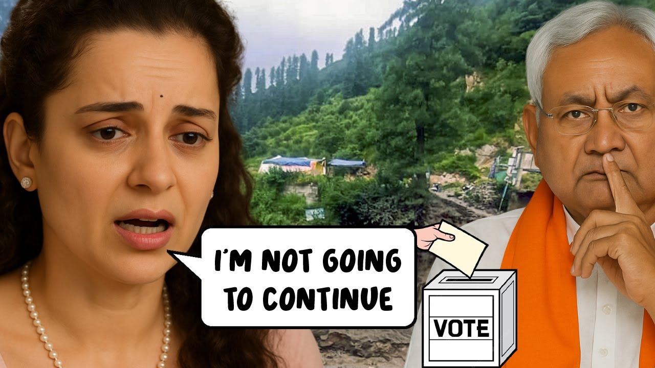 Kangana Crying : Can't Handle Politics? & Bihar Ki Kursi Ka Khel? - YouTube