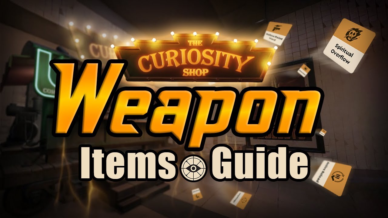 ALLE Weapon Items einfach erklärt - Deadlock Guide - YouTube