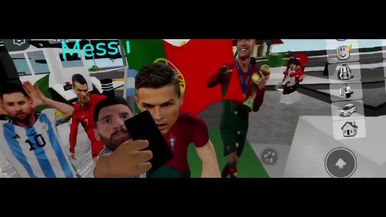 Ronaldo Shrek Messi e outros kkkkk - YouTube