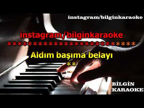 Yalın - Sesinde Aşk Var (Mahmut Orhan Remix) Türkçe Karaoke