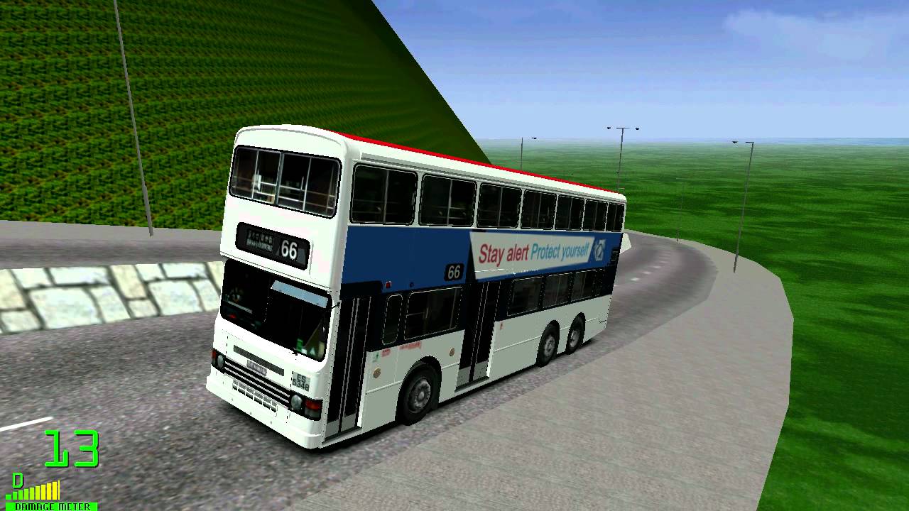 mm2 298E City 上斜測試 05/60 kmb Dennis Dragon 11m s3n236 es5348 [ Cummins ...