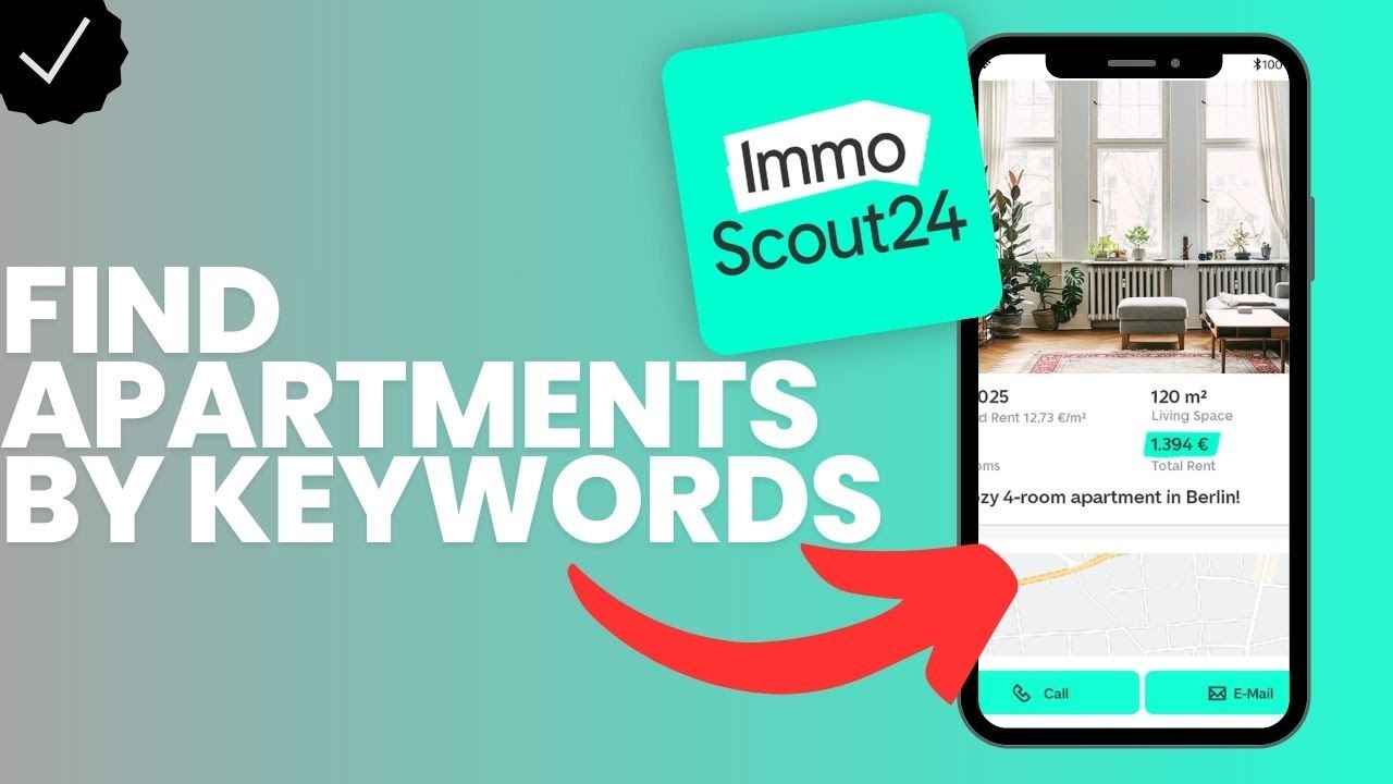 How to find apartments using keywords in Immoscout 24? - YouTube
