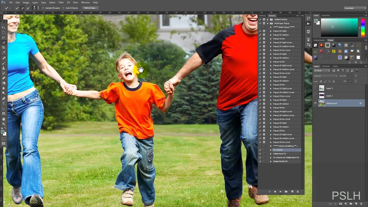 Multi Layer Popup Action - YouTube
