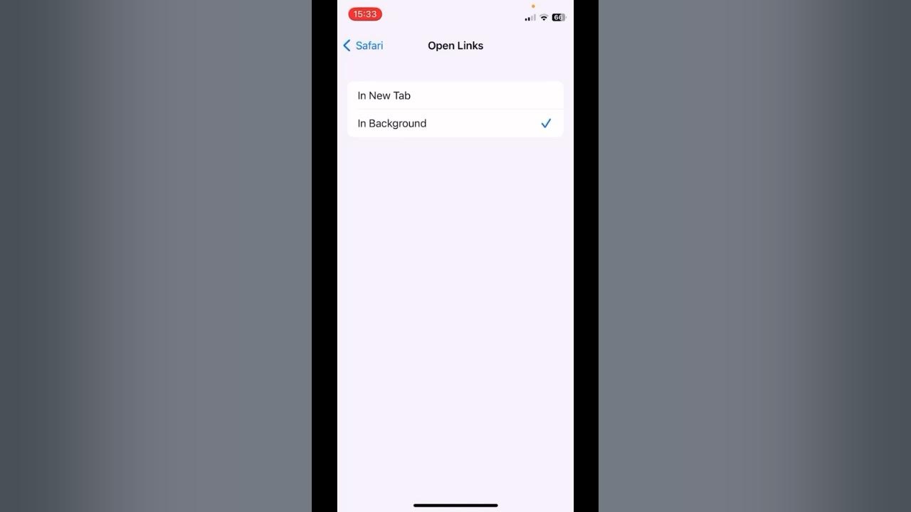 How to Open Links in New Tab in Safari 📱 #shorts - YouTube