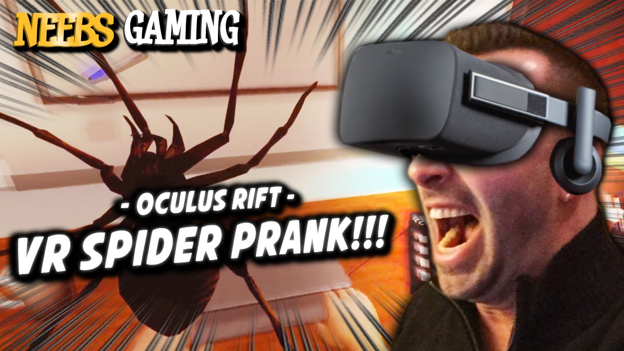 Oculus Rift - VR SPIDER PRANK!!! - YouTube