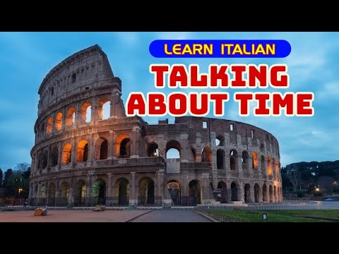 9-Telling Time in Italian | Learn Italian Beginners (A1): Talking of ...
