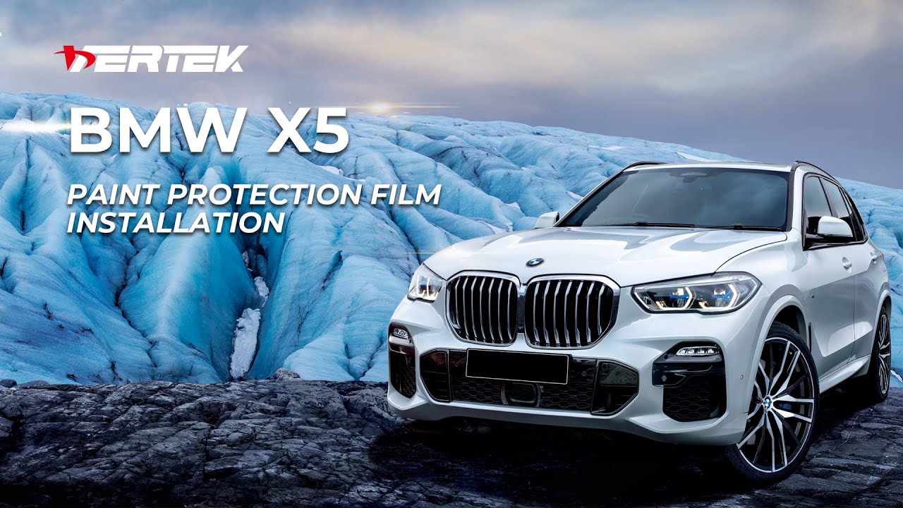 BMW X5 Front End Protection + Interior Pre-Cut Kit VERTEK Paint ...