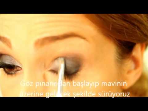 Siyah-Gri Makyaj Yapıyoruz