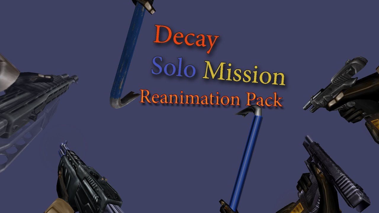 Half-Life: Decay Solo Mission Demo - Reanimation Pack (Release) - YouTube