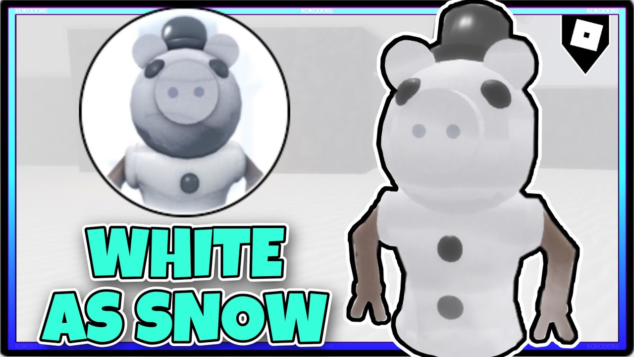 How to get "WHITE AS SNOW" BADGE + SNOW PIGGY MORPH/SKIN in ACCURATE ...
